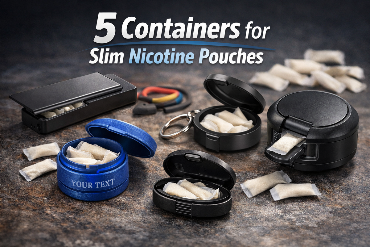 Nicotine Pouch Cans & Accessories: Premium Tin Cases & Holders – Nic ...