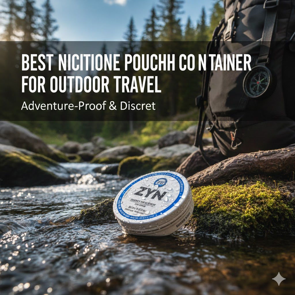 Best Nicotine Pouch Containers for Hiking, Rain & Travel – Nic Pouch Cans