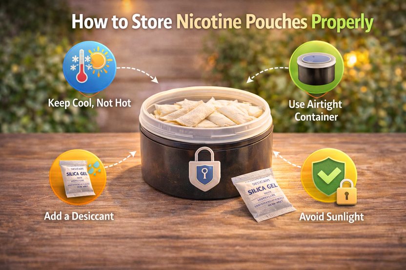 How to Store Nicotine Pouches Properly – Nic Pouch Cans
