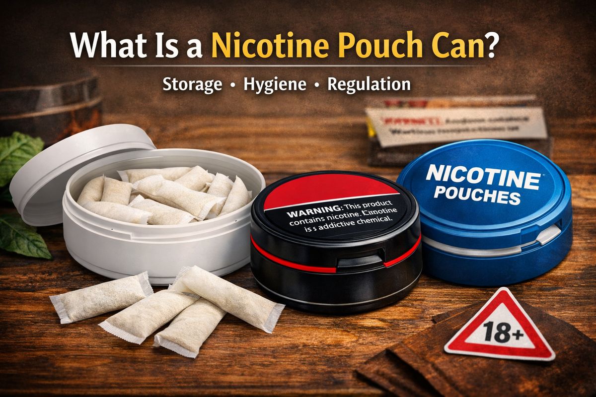 What's a Nicotine Pouch Can (Container)? – Nic Pouch Cans