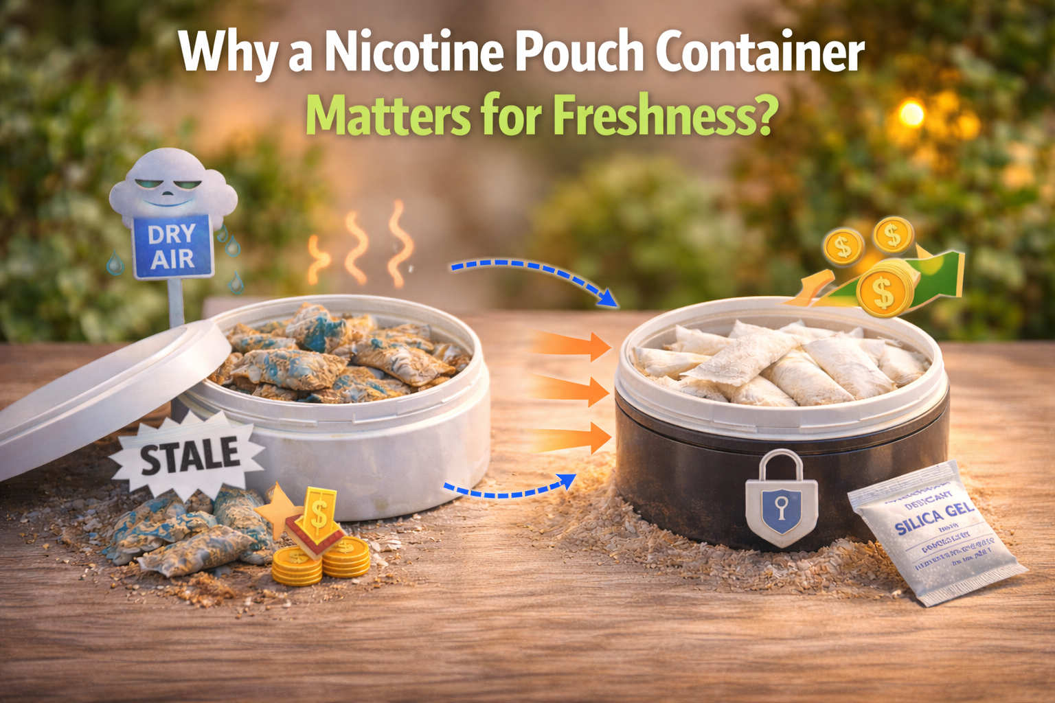 Why a Nicotine Pouch Container Matters for Freshness – Nic Pouch Cans